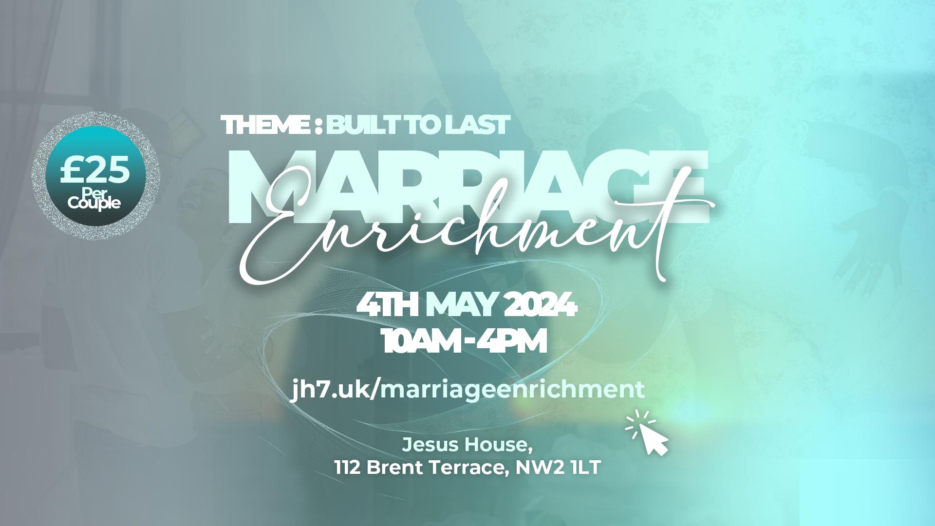 Events from May 4 – April 6 – Tightknots Marriage Ministry